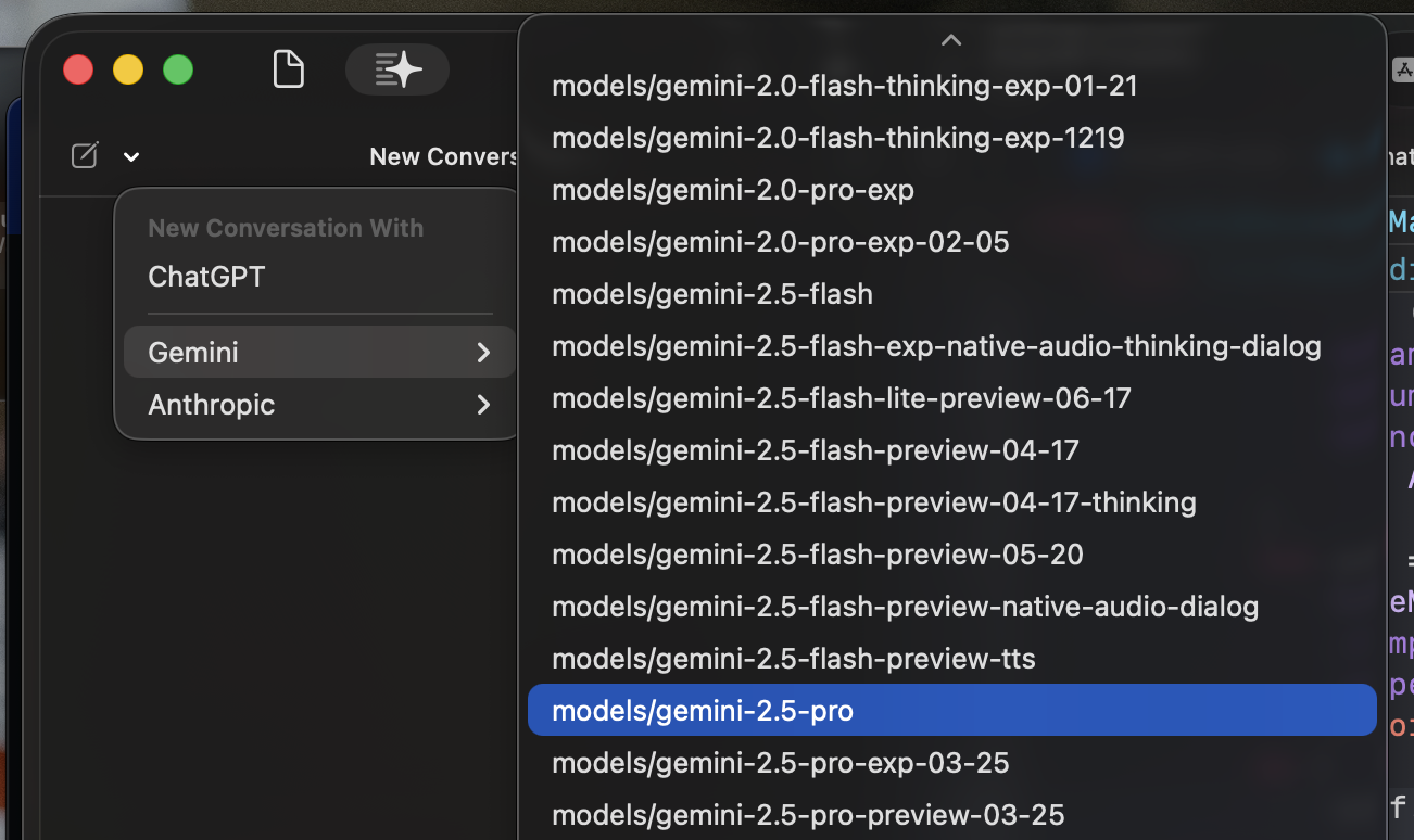 Beyond ChatGPT: How to Use Claude and Gemini in Xcode Coding Intelligence - Ronnie Rocha - iOS ...